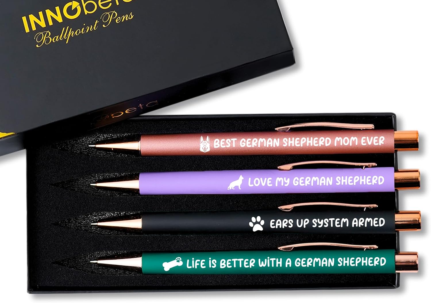 Amazon.com : InnoBeta German Shepherd Gifts for Women, Ballpoint Pen ...