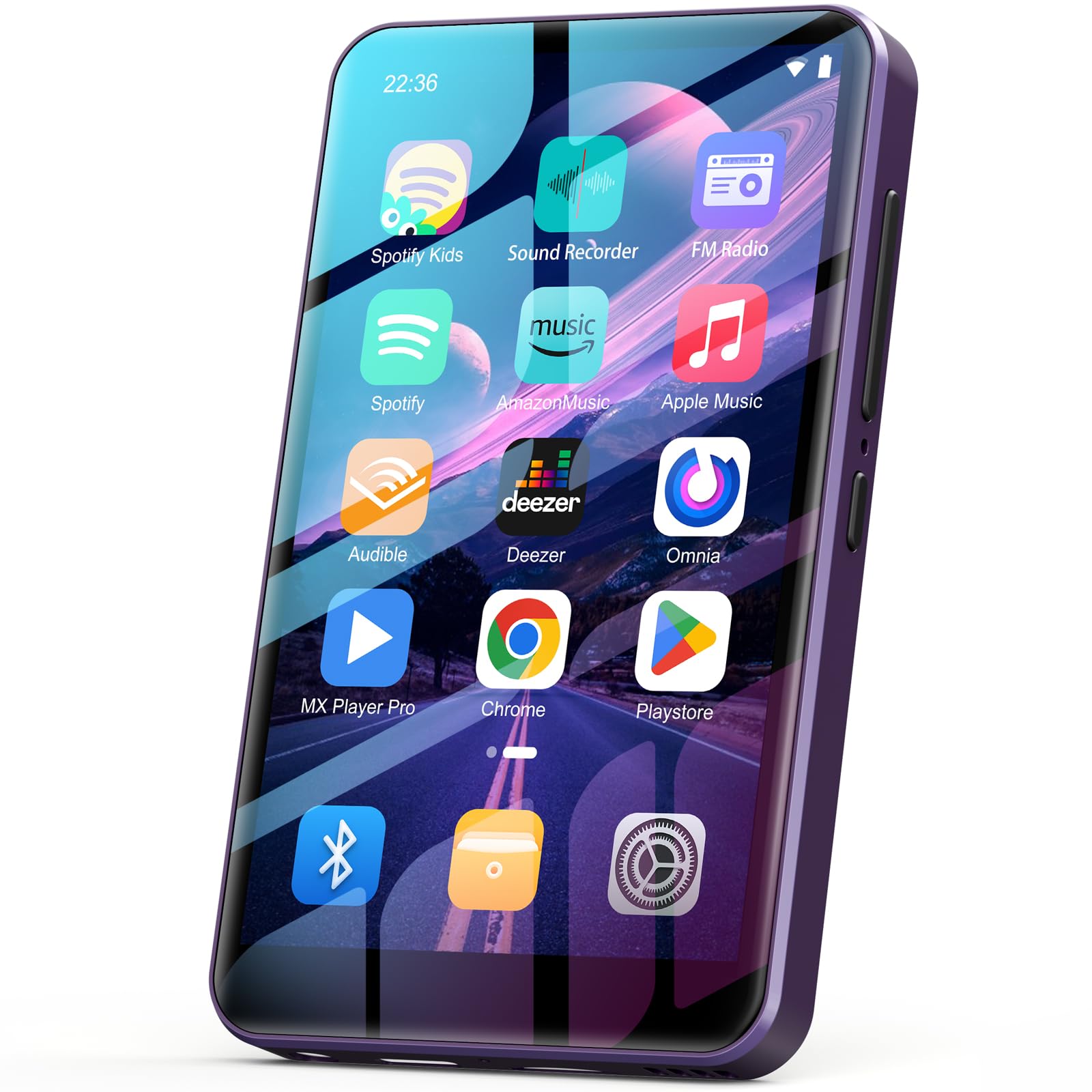 Fanvace 80GB MP3 Player with Bluetooth WiFi, Android MP3 Player with ...