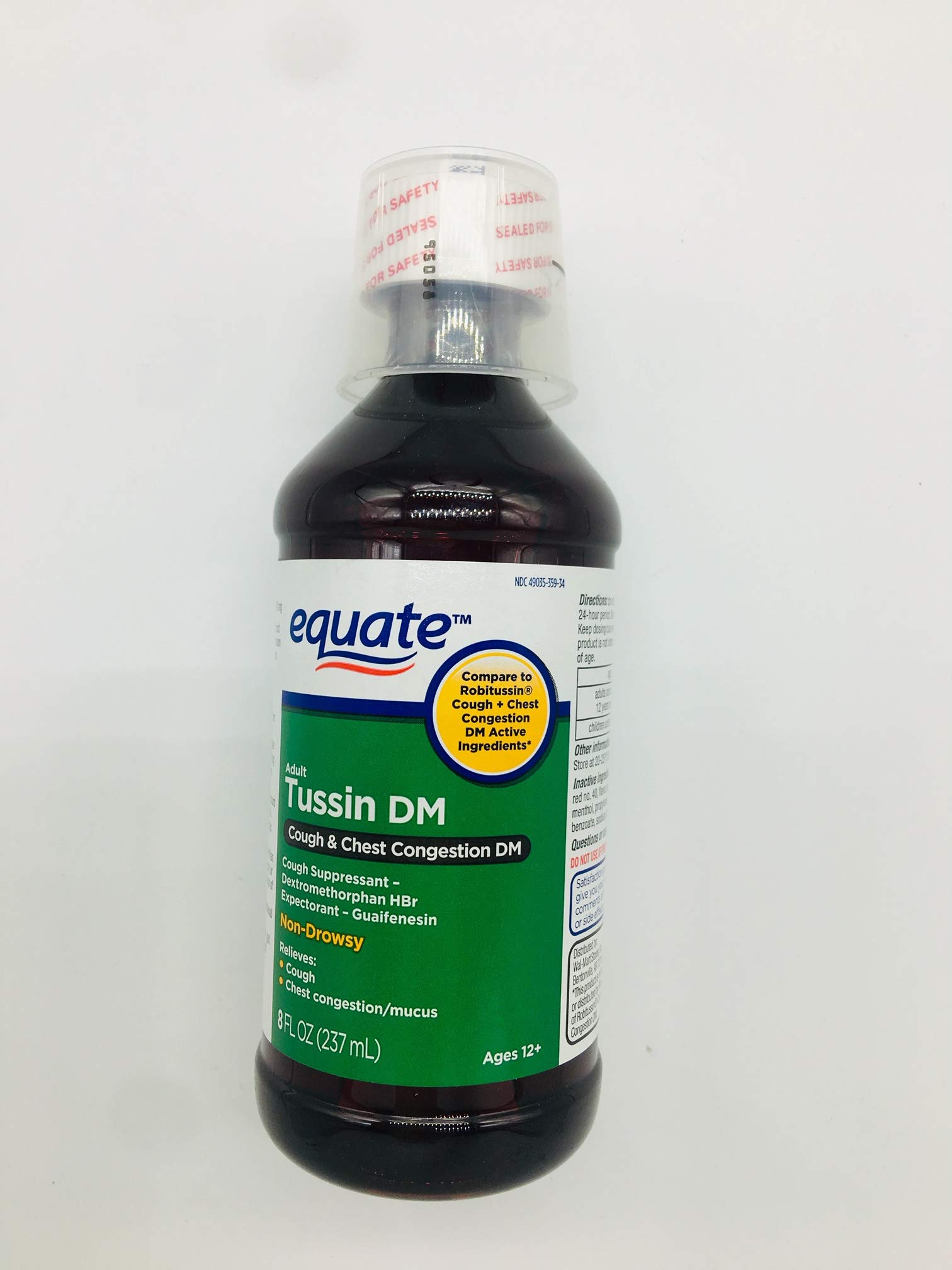 Equate Cough Syrup Equate Antacid Ultra Strength, 160 Chewable