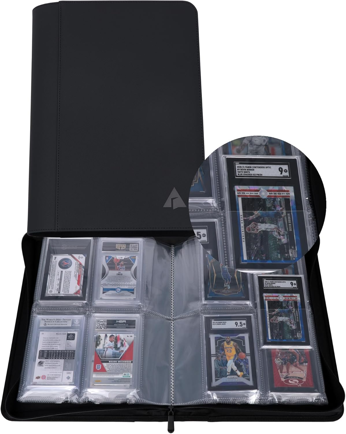 Amazon.com: Rayvol SGC-Sized Slab Binder, 4 Pockets Top Loading Card ...