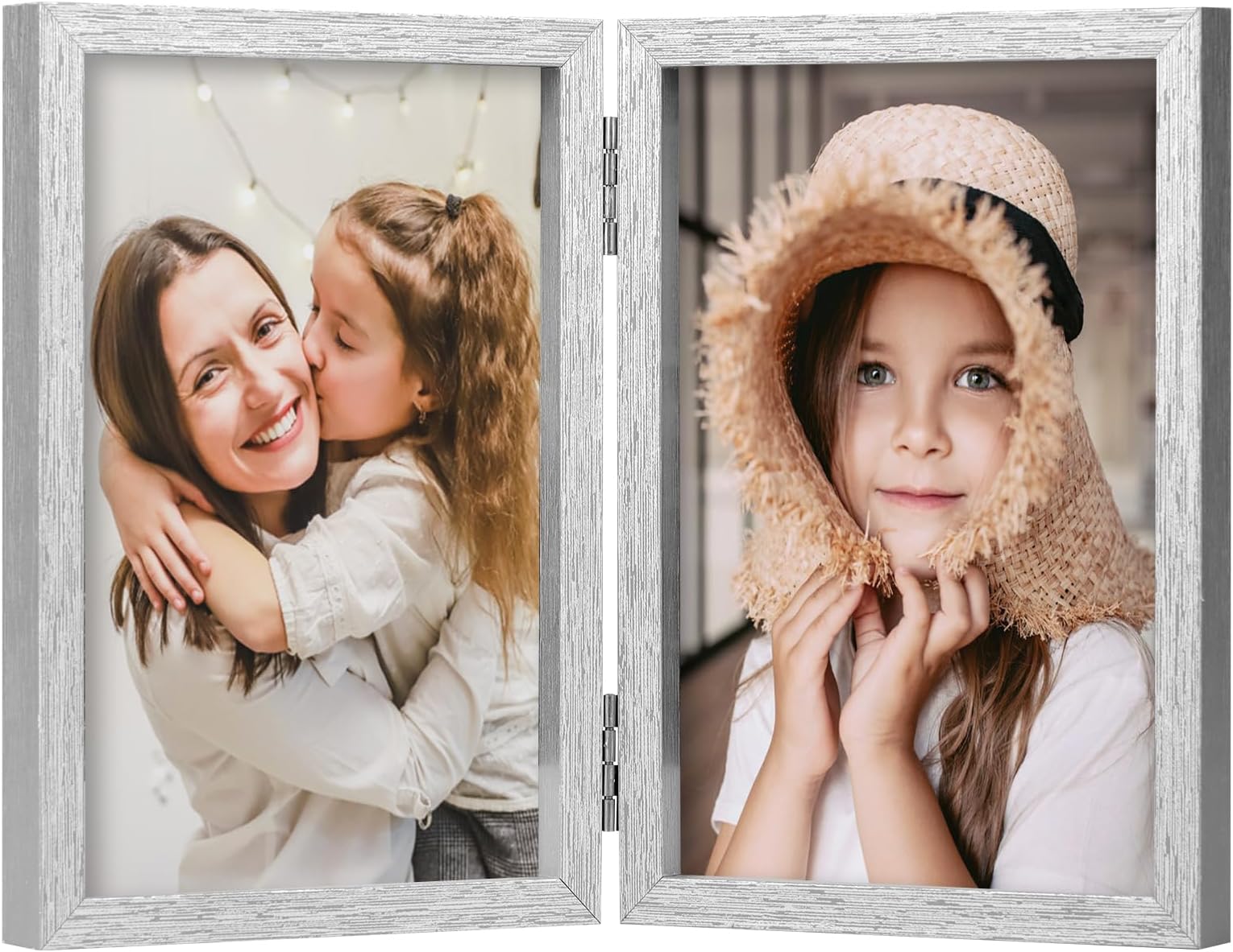 Amazon.com - Zhenzan Frames 4x6 Inches Hinged Foldable Double Openings ...