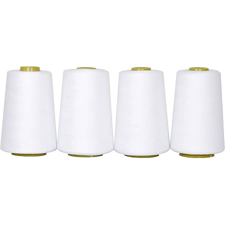 Amazon.com : YLI 213YLIWHT Woolly Nylon Thread, 1000m, White : Serger ...