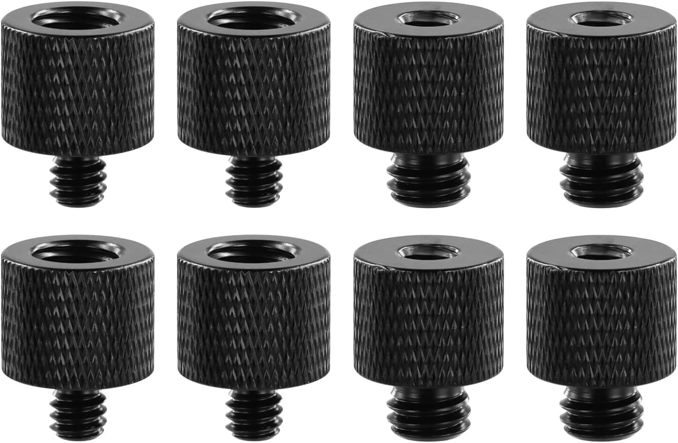 Amazon.com: NQEUEPN 8pcs Mic Stand Adapter, 4 3/8 Female to 1/4 Male ...