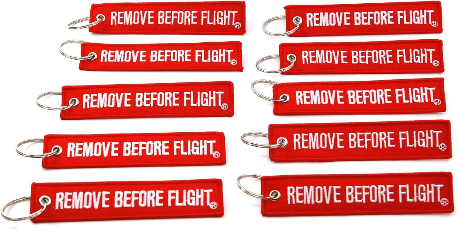 Amazon.com: Rotary13B1 REMOVE BEFORE FLIGHT - Key Chains/Jet Tags ...