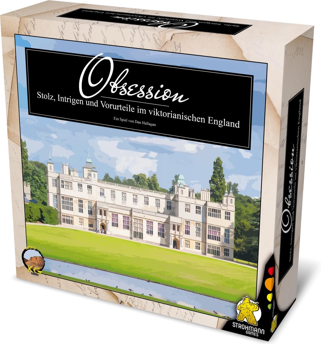 Strohmann Games Obsession: 1-4 Player Board Game, Age 8+, 120 Minutes ...