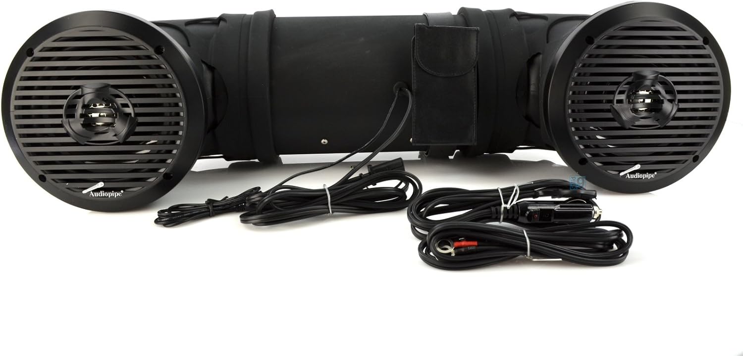 Amazon.com: Audiopipe ATVP1300BT Atv Off Road Sound System Bluetooth ...