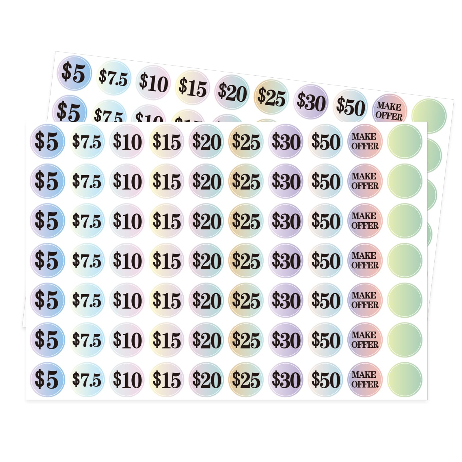 Amazon.com: Starboling Garage Sale Stickers,1 inch Big Yard Sale ...