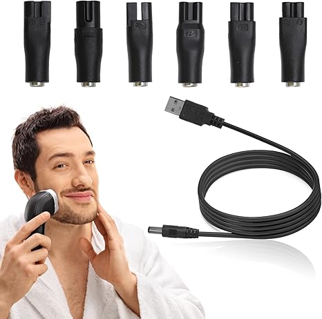 USB Shaver Power Adapter Universal, Shaver Charger Power Adapter ...