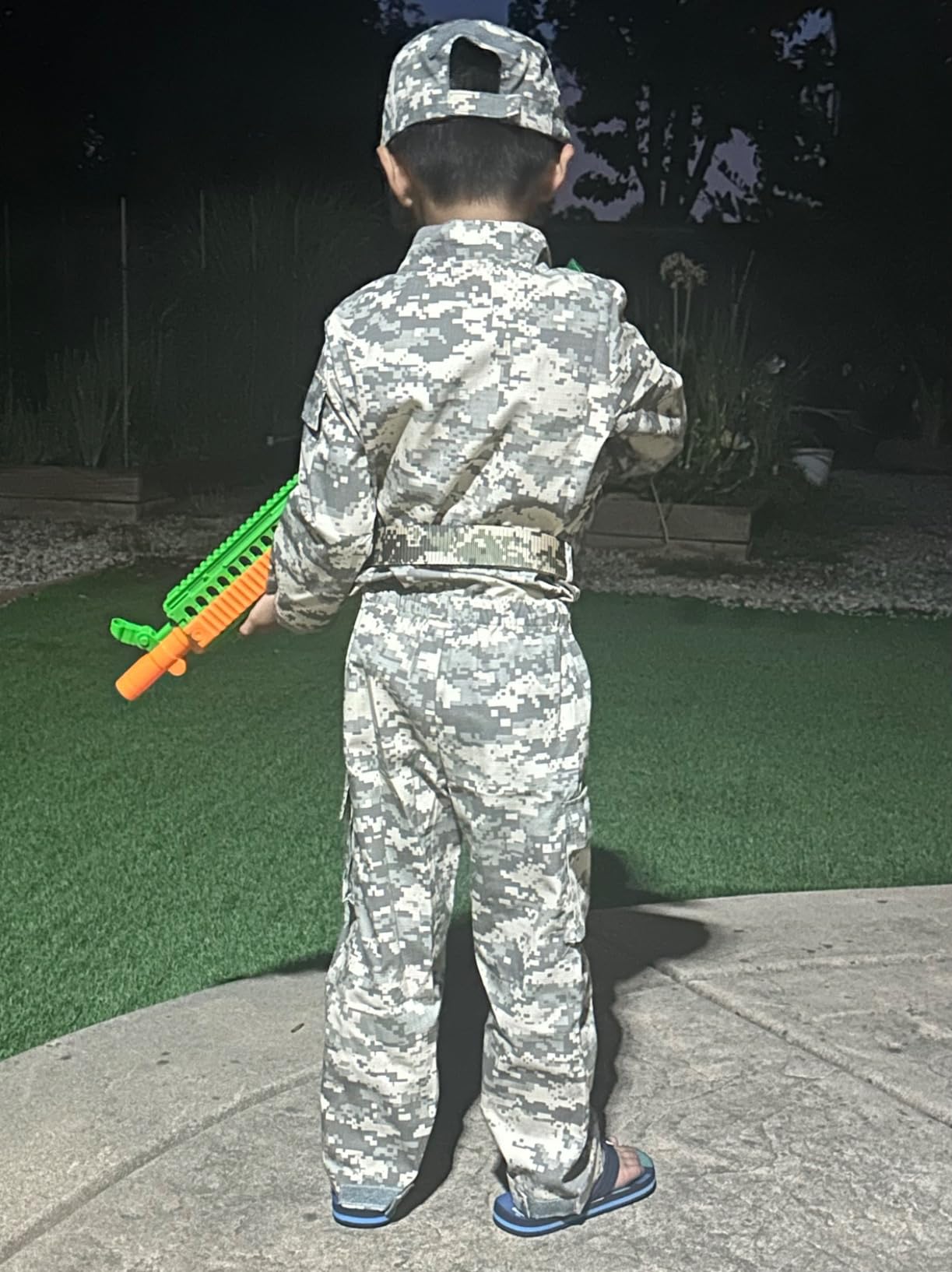 $7/mo - Finance Kid Army Costume,Deluxe Soldier Costume Boy and Girl ...