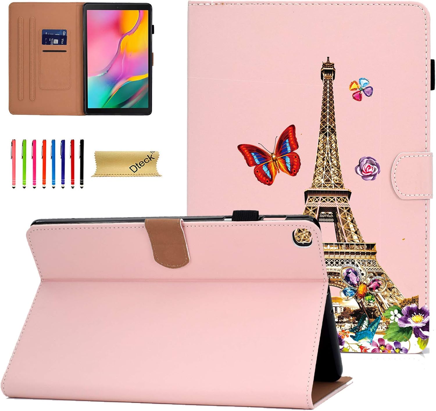 Amazon.com: Dteck Cover for Samsung 10.1 Tablet Case 2019, Tab A 10.1 ...