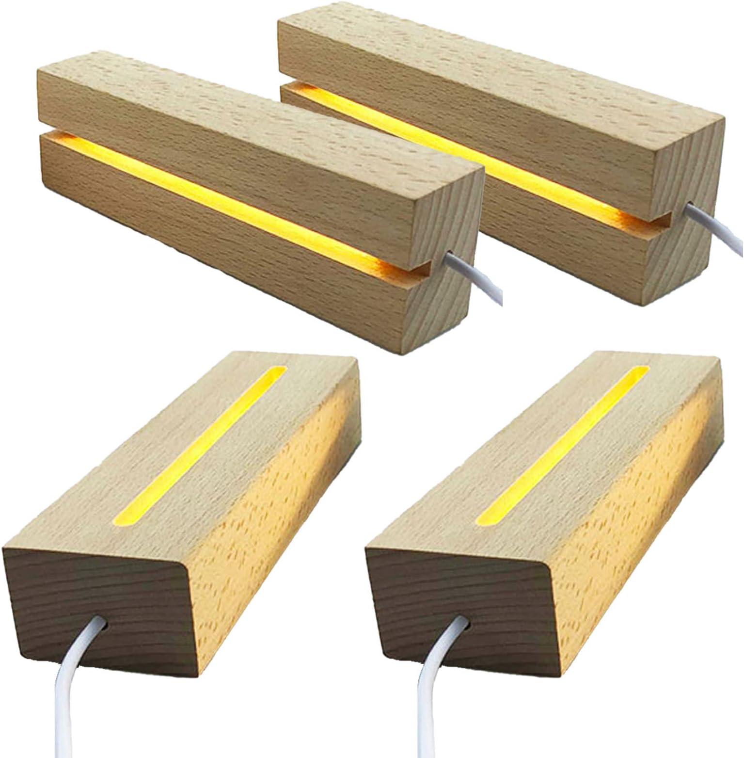 Amazon.com: CDIYTOOL 6“ Rectangle Display Pedestal, Rectangle Led ...