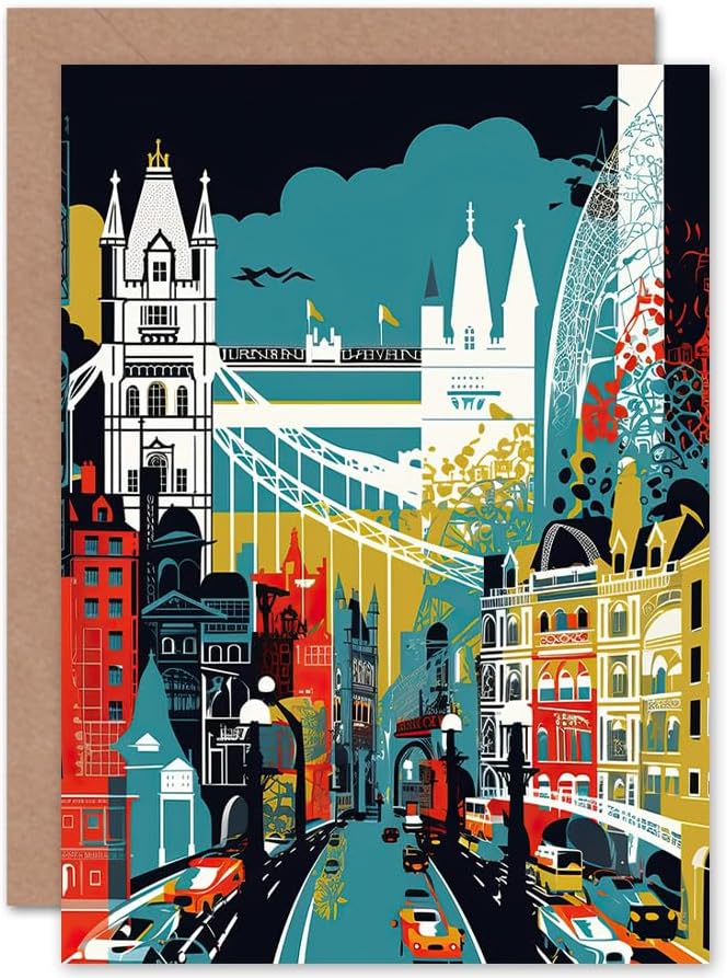 Artery8 London Iconic Landmarks Modern Abstract Cityscape Travel ...