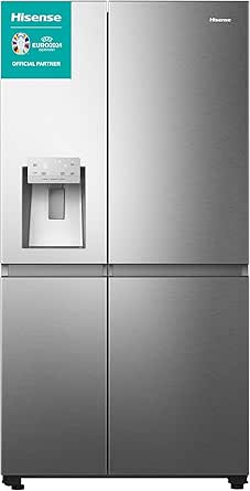 Hisense RS818N4TIC Side by Side – Kühl-Gefrierkombination, EEK C, Eis ...