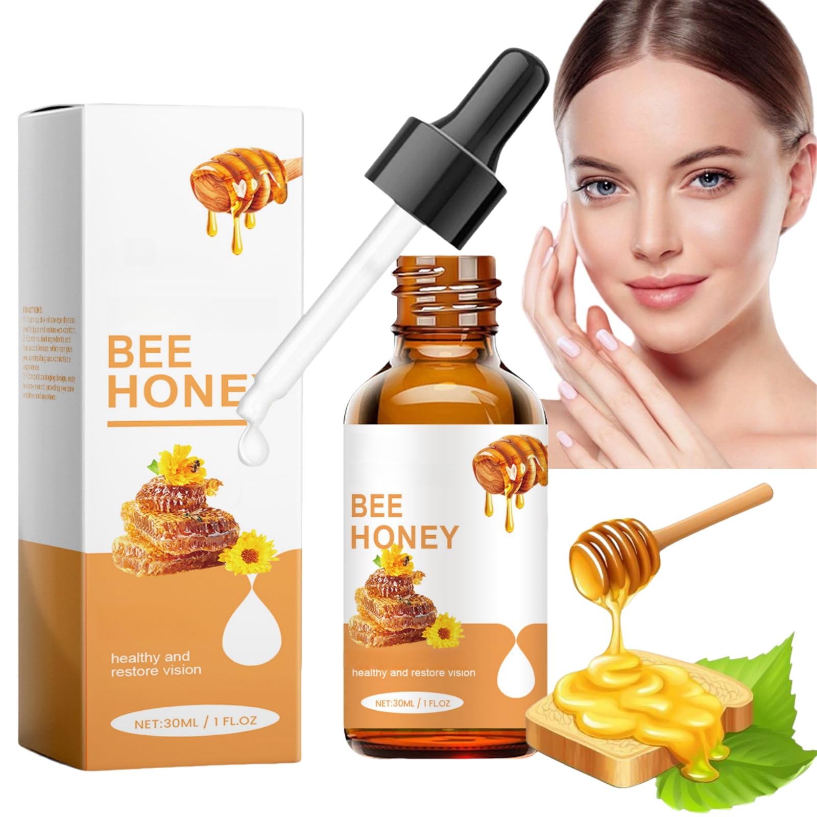 Honey Eye Drops,Honey for Eye,Stingless Bee Honey Eye Drops,Eye Drops ...
