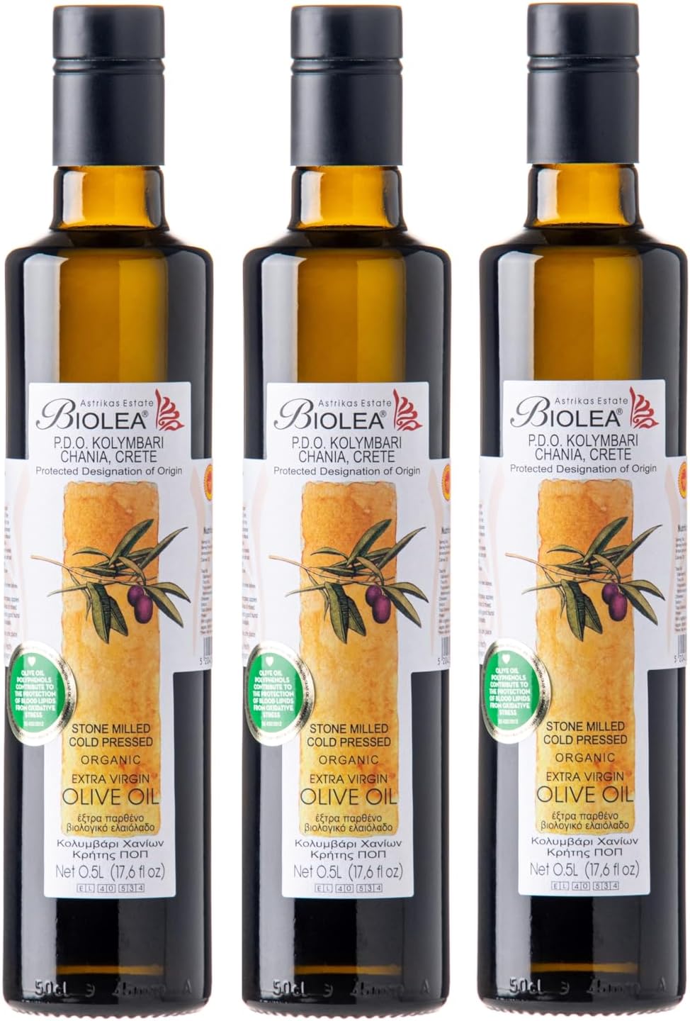 Amazon | Biolea(ビオレア) エキストラ バージン オリーブオイル (ギリシャ クレタ産) 石臼圧搾 コールドプレス 伝統製法 ...