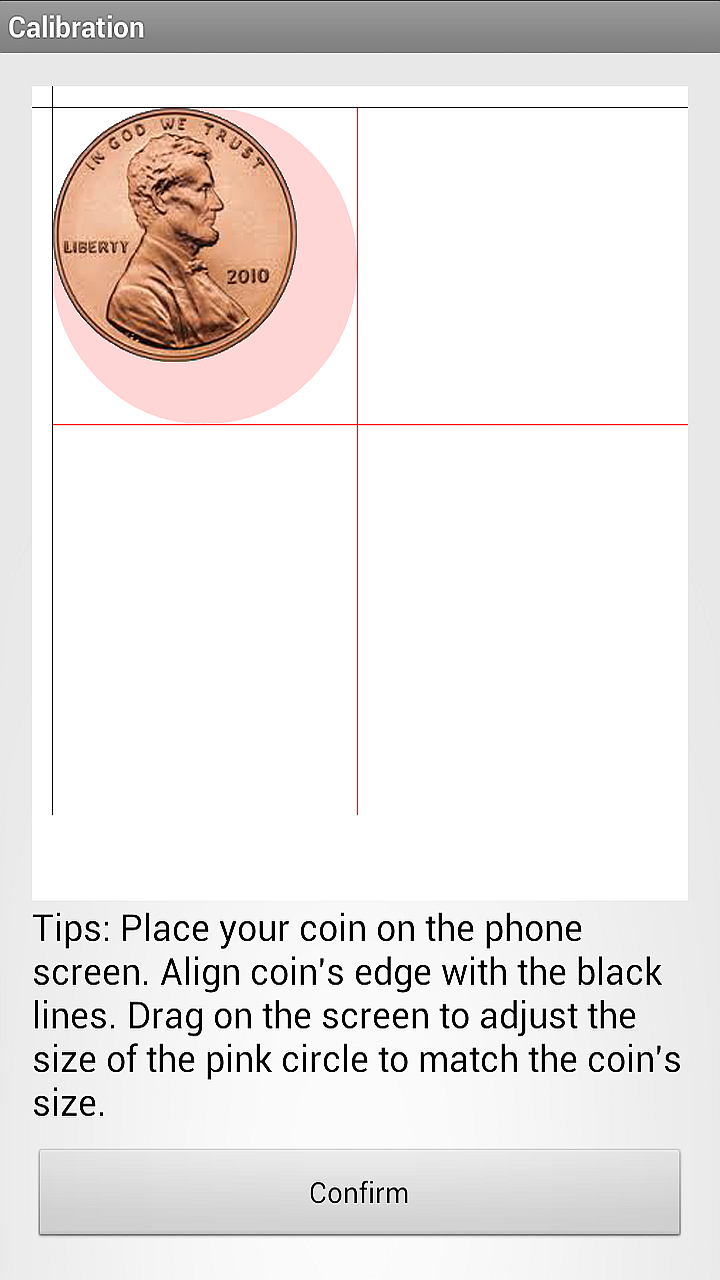 Screen Ruler - Coin Calibrated Free - App on Amazon Appstore