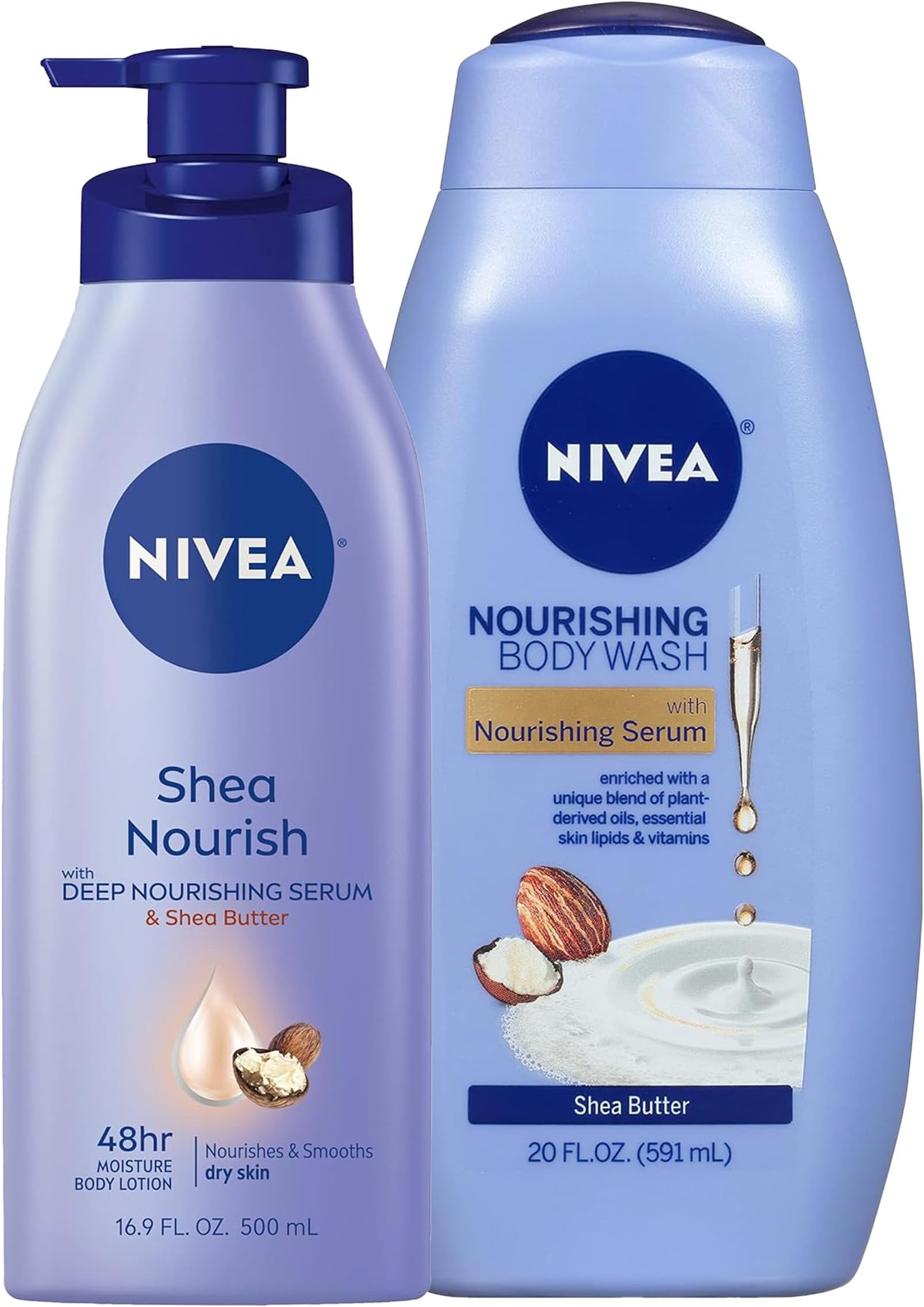 Amazon.com : NIVEA Shea Daily Moisture Body Lotion 6.8 fl. oz. Bottle ...