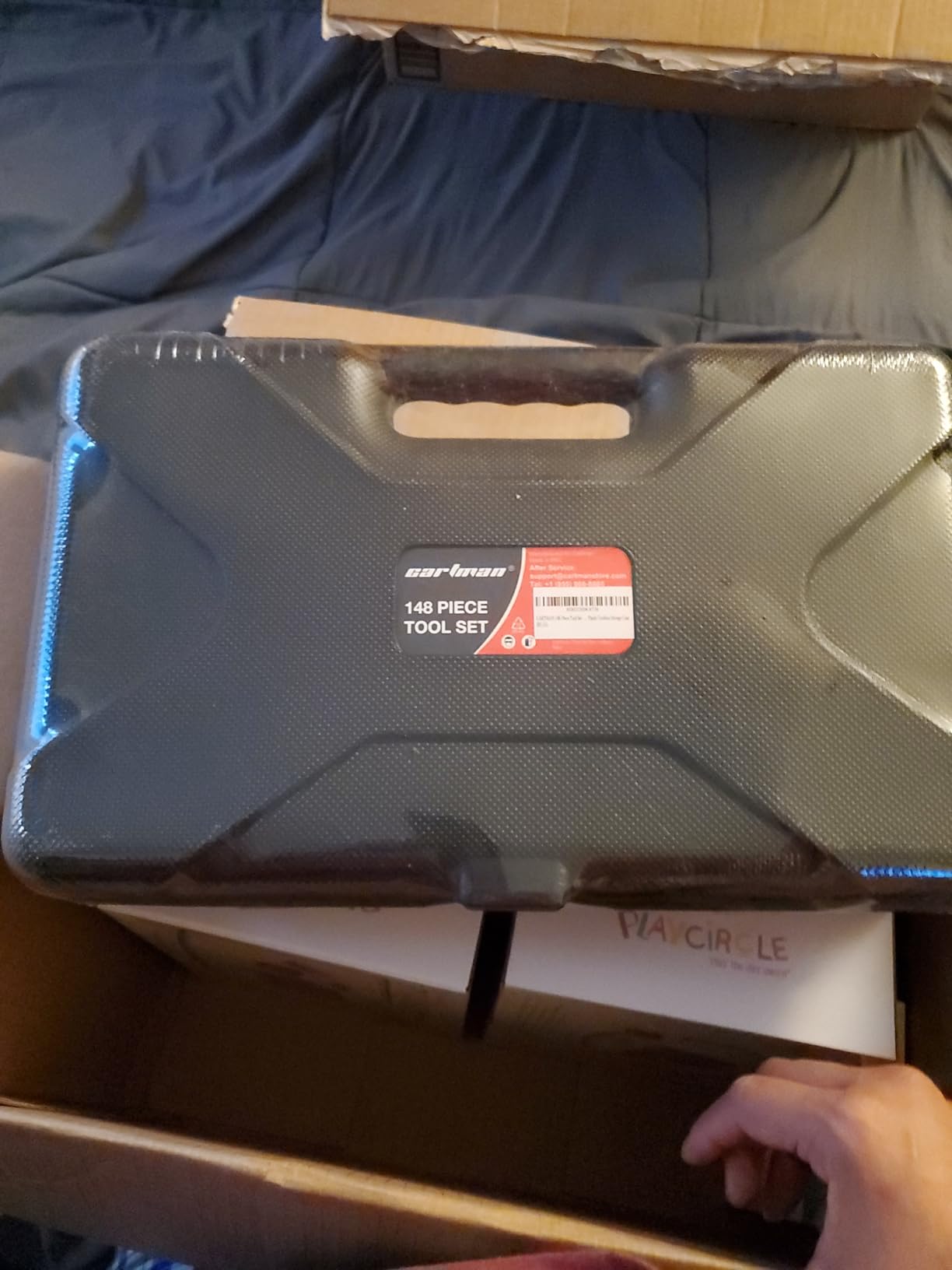 CARTMAN 148-Piece Tool Set - General Household Hand Tool Kit with ...