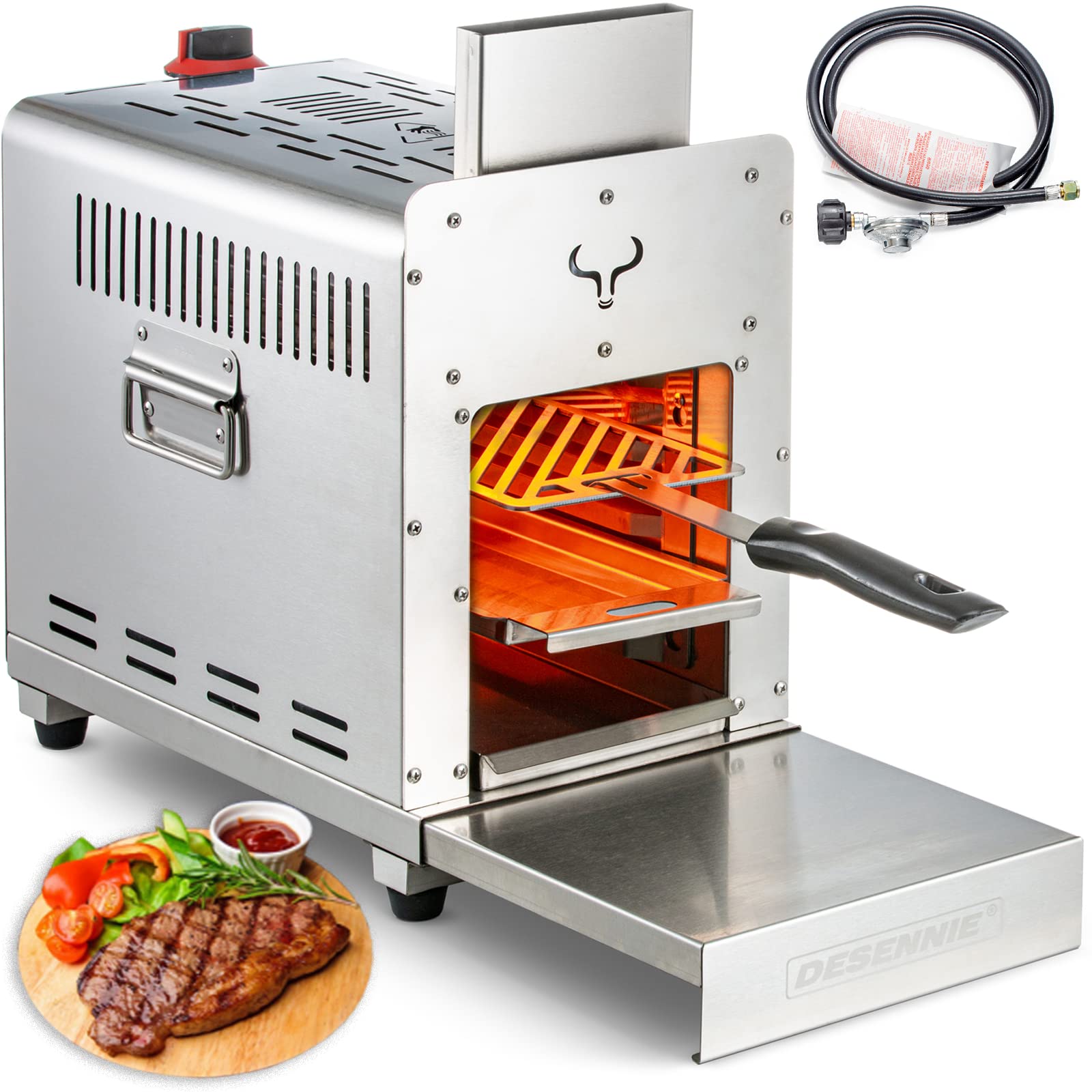 Buy Propane Infrared Steak Grill | 1500℉ Quick Cooking Beefer Grill ...