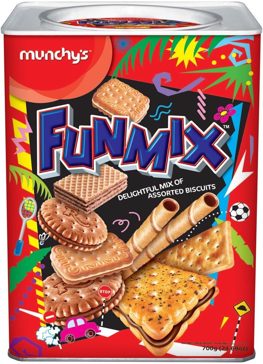 Munchy's FunMix Assorted Biscuits 700g : Amazon.sg: Grocery