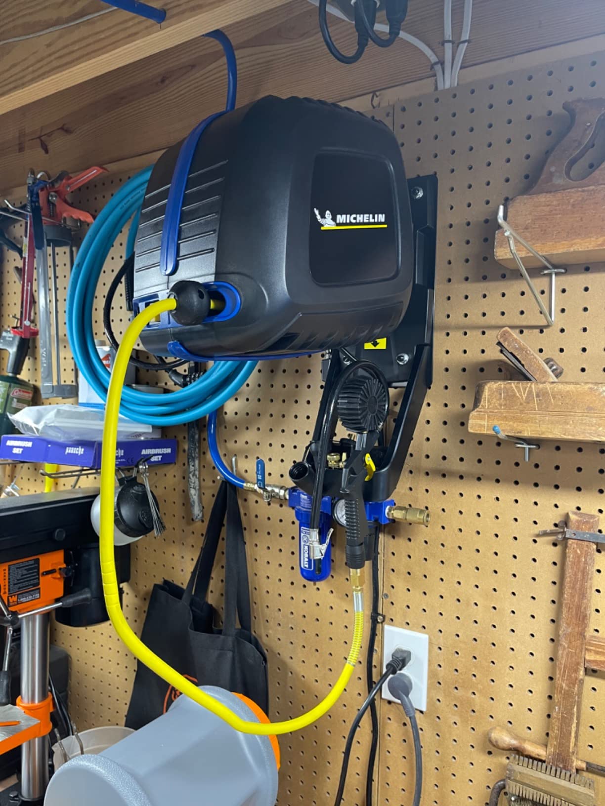 $33/mo - Finance MICHELIN MBL-GO 1.5 HP 120 Volt Wall Mount Air ...