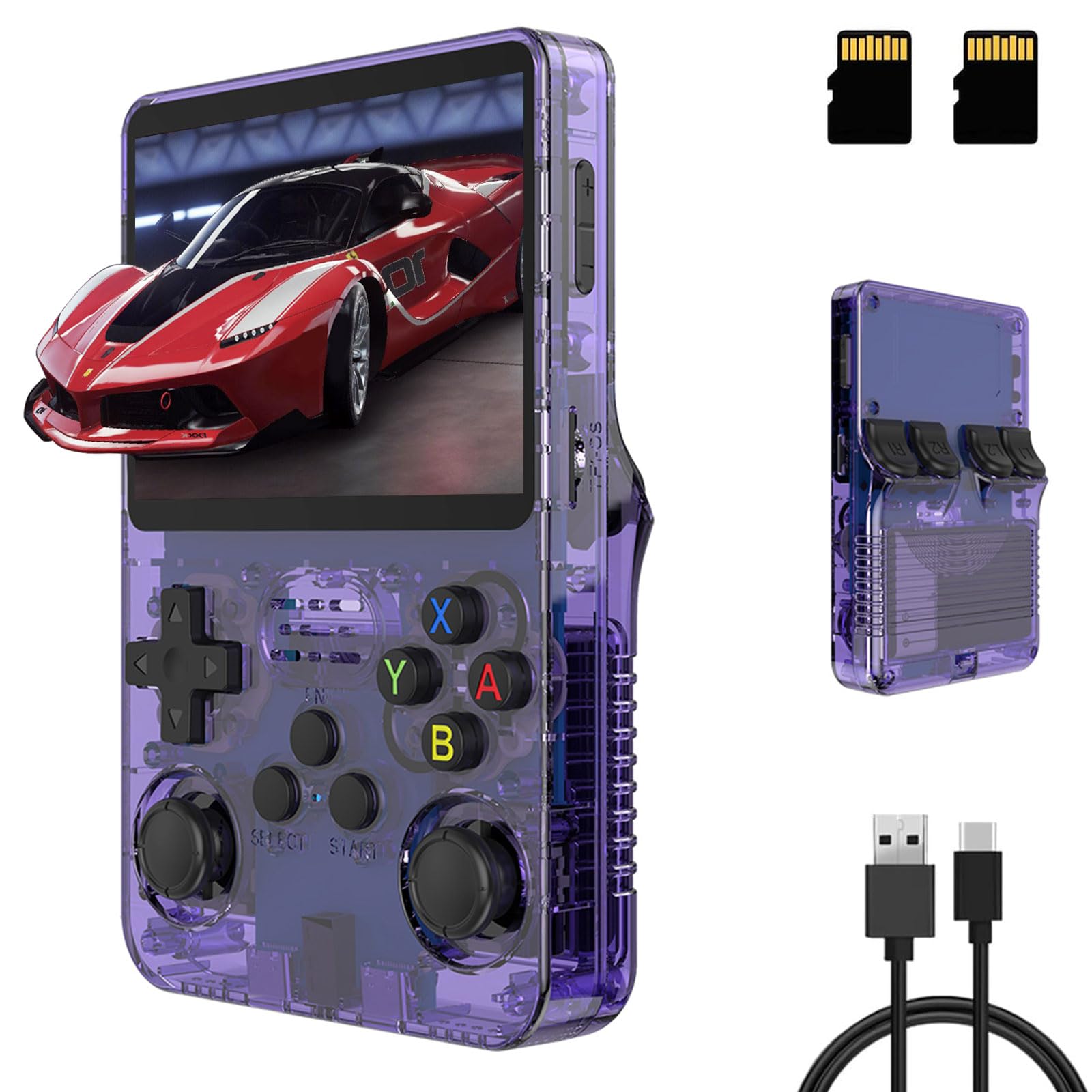 R36s Handheld Game Console 3 5 Inch Retro Handheld Games | Desertcart INDIA