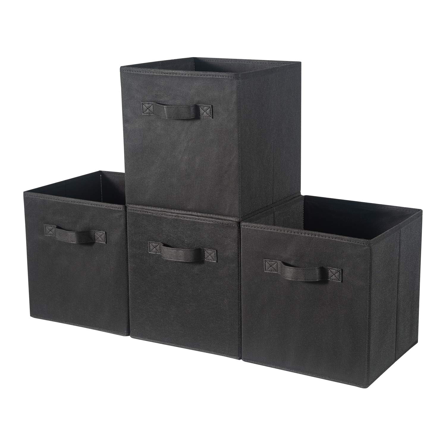 Buy BrillantJo Large Storage Box Set Of 4 Foldable Fabric Organiser buy-brillantjo-large-storage-box-set-of-4-foldable-fabric-organiser