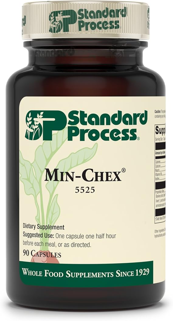 Amazon.com: Standard Process Min-Chex - Whole Food Nervous System ...