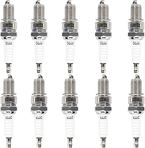 Amazon.com: QAZAKY Pack-of-10 Spark Plug F7TC for Generator Lawn Mower Tractor Rototiller Water ...