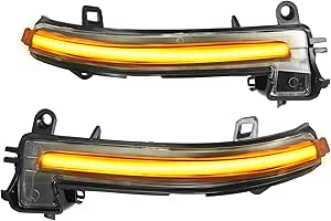 Amazon.com: A ABSOPRO Side Mirror Marker Light Turn Signals Lights ...