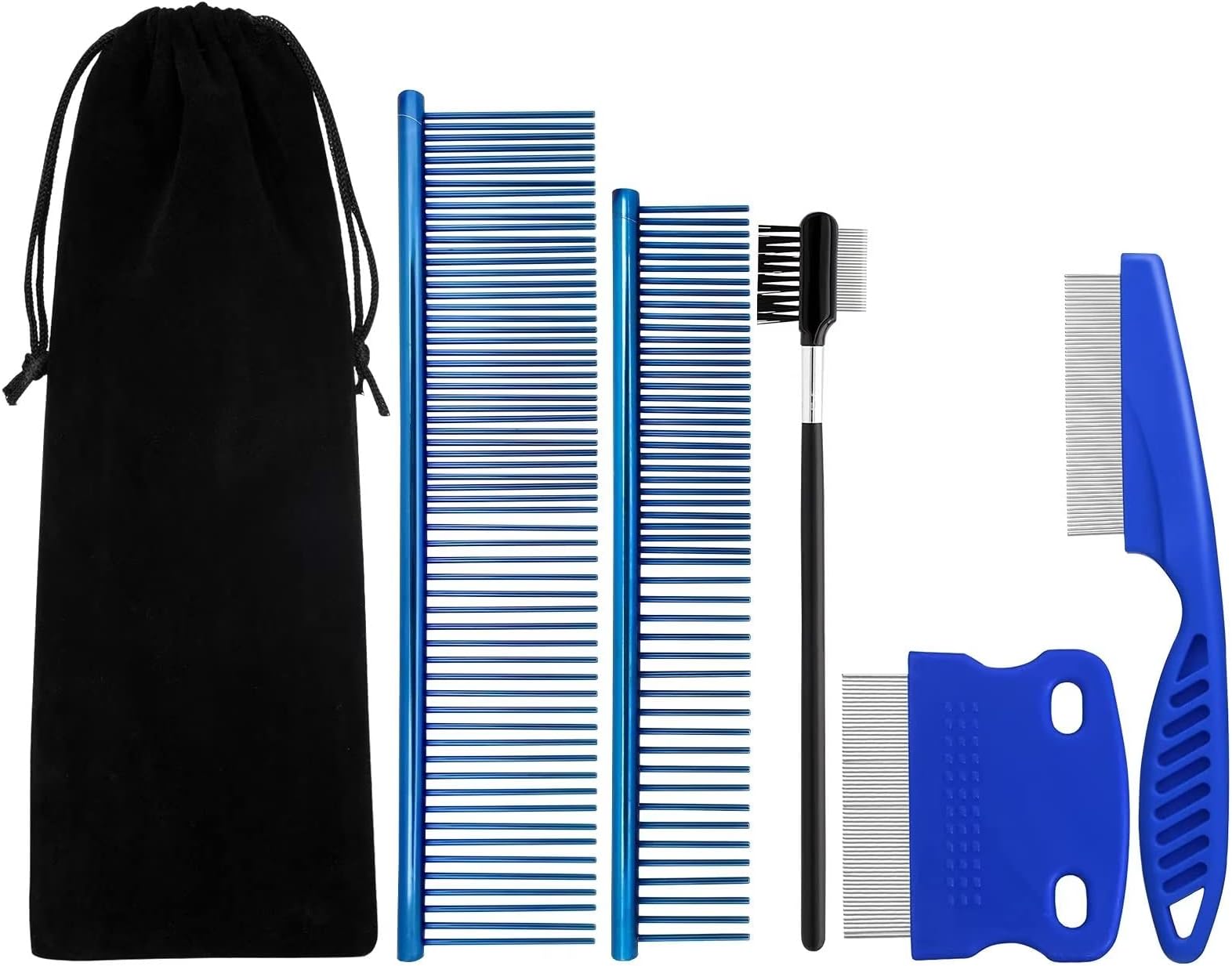 Amazon.com: Buslint Professional Wooden Cat Comb - 3 Pack Dog Combs ...