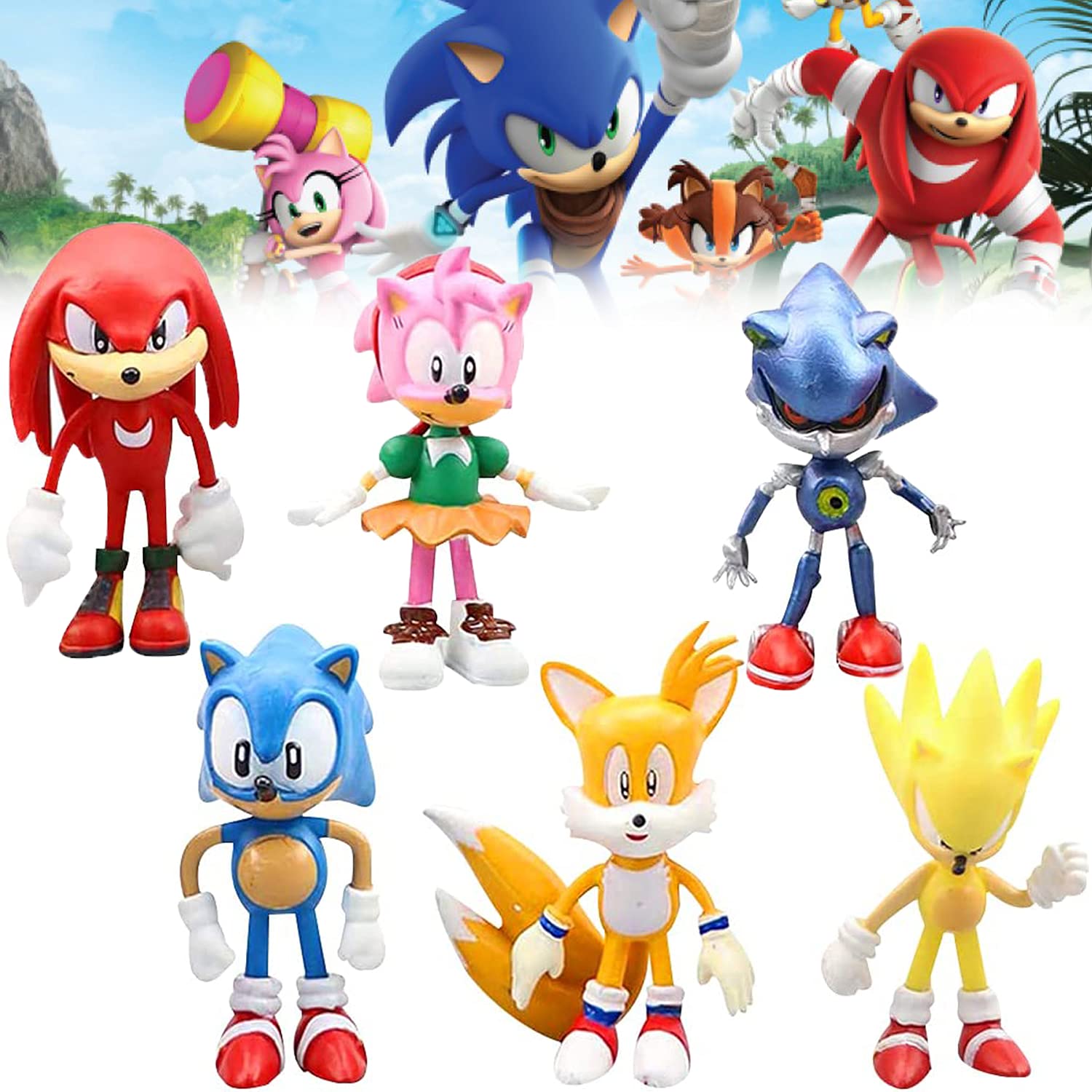 Hkuofgv Sonic The Hedgehog Action Figure Supersonic Mouse Supersonic ...