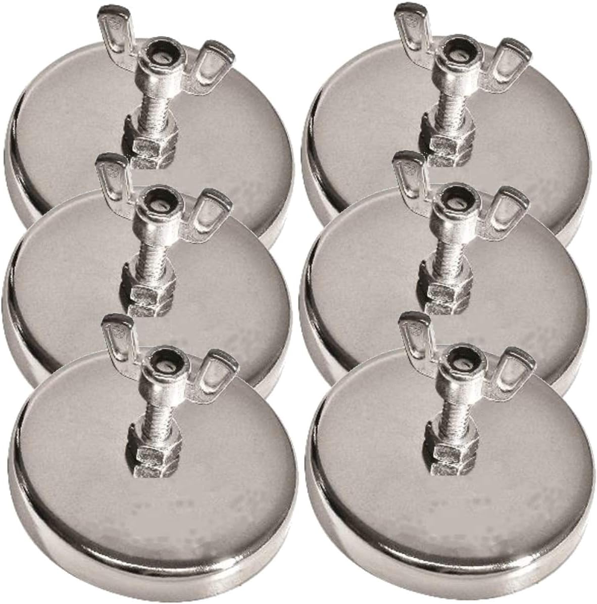 Amazon.com: Magnetic Safety Flag Holder Heavy Duty 6 Pack : Office Products