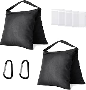 Amazon.com : 4 Packs Sandbags with 8 PE Bags,Sand Bags Heavy Duty ...