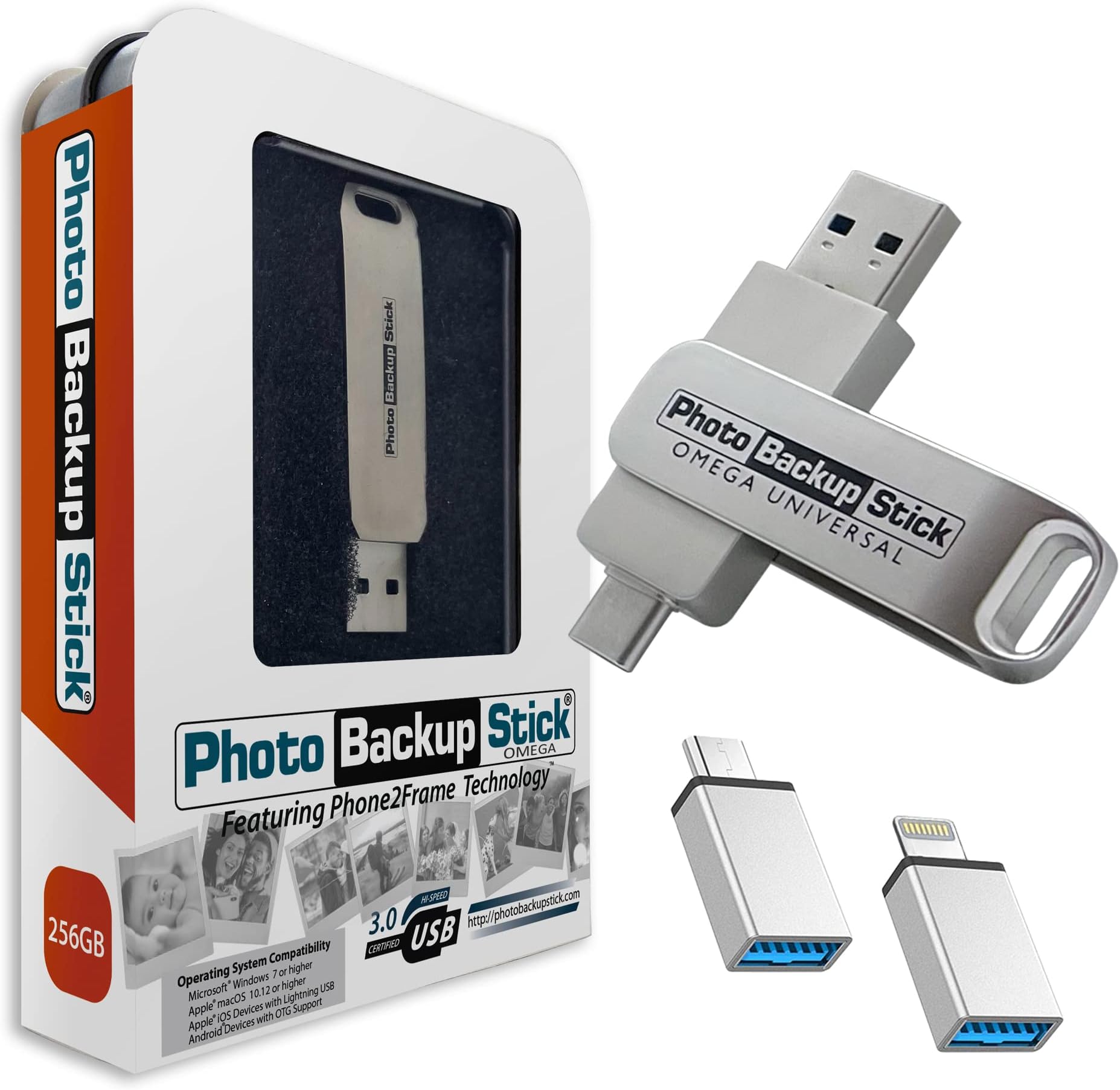 Amazon.com: Photo Backup Stick Omega Universal Picture and Video Backup ...