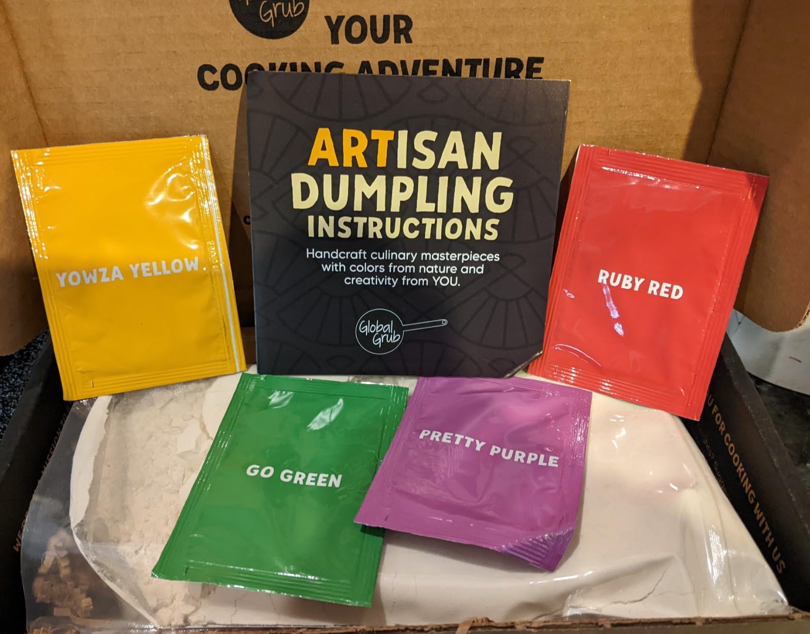 Amazon.com: Global Grub ARTisan Gourmet DIY Dumpling Kit with ...