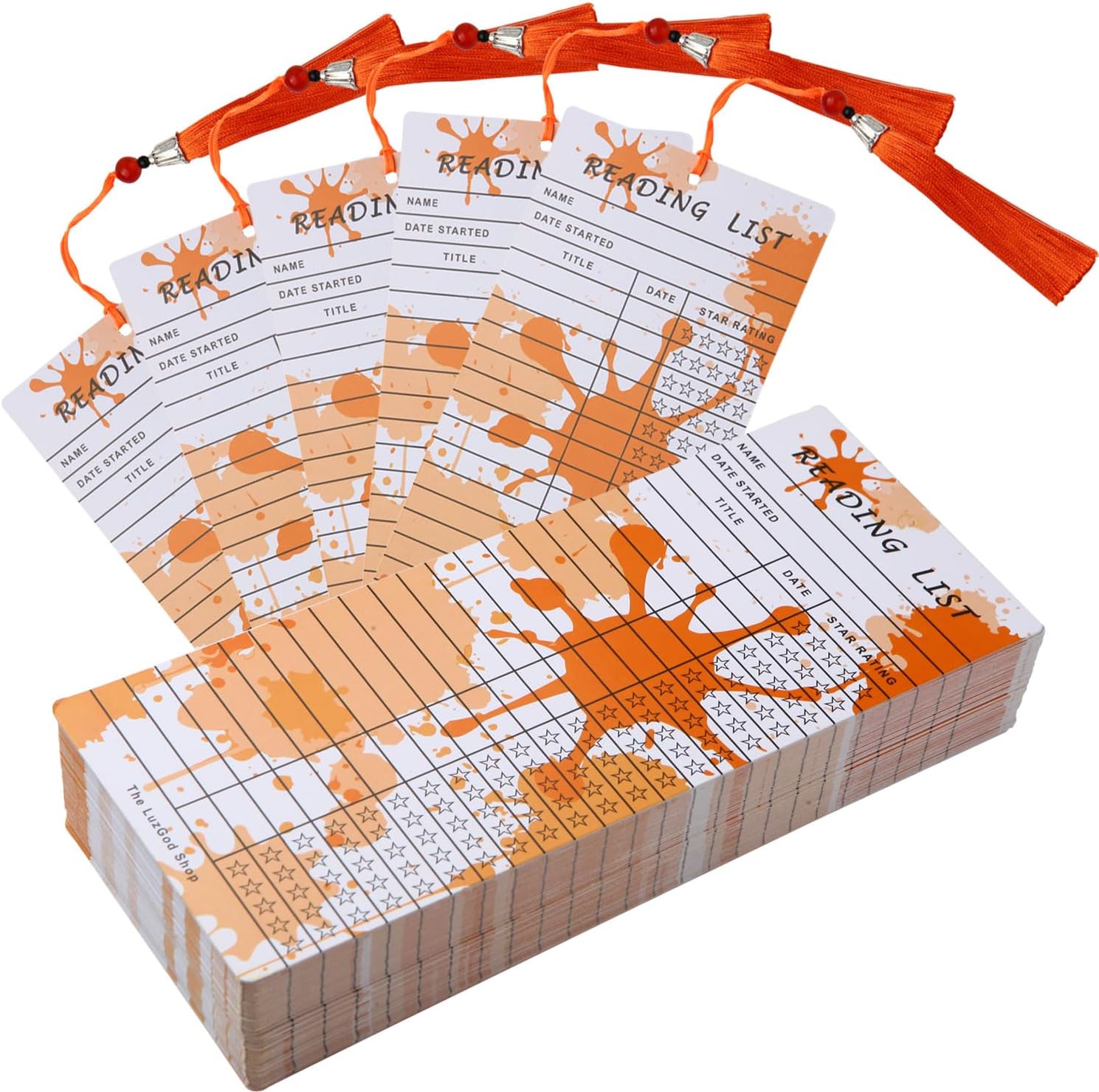 Amazon.com: Reading List Bookmark Tracker 3 x 8" Personal Libraries ...