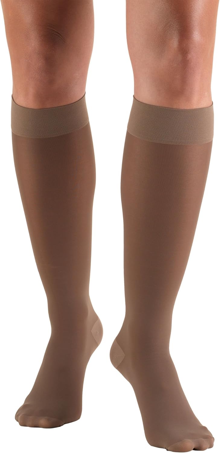 Amazon.com: Truform Sheer Compression Stockings, 30-40 mmHg, Women's ...