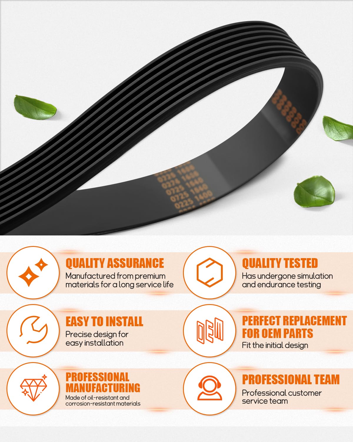 Snapklik.com : 292525 Treadmill Drive Belt Replacement Fit For ProForm/Golds Gym/HealthRider ...