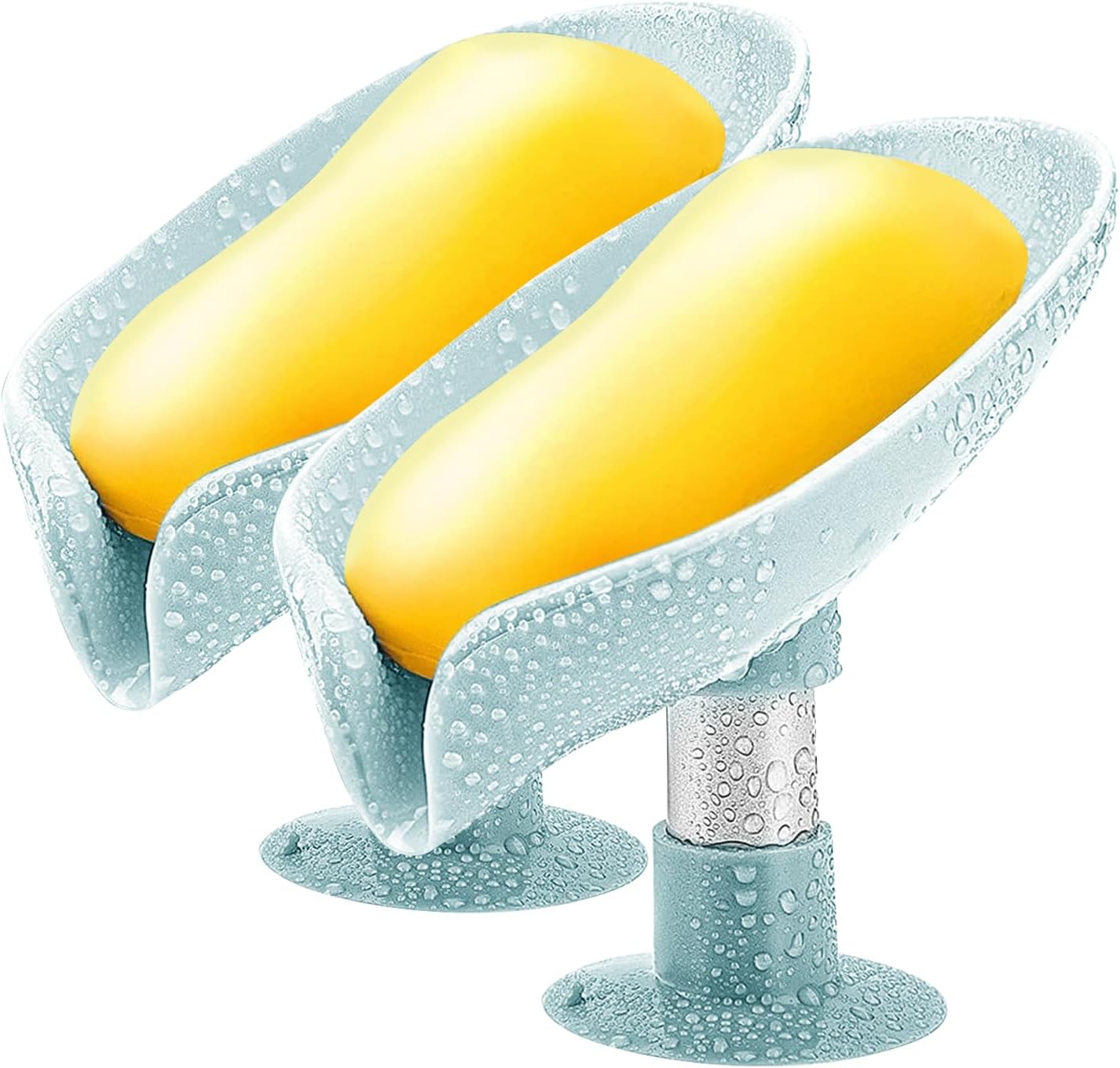 Summala Jabonera,Jaboneras para Baño,Jaboneras Autodrenante de 2 Piezas ...