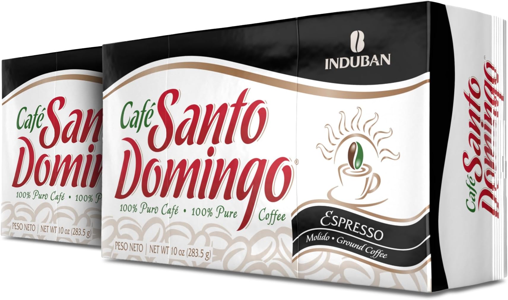 Amazon.com: Café Santo Domingo, 16 oz Bag, Whole Bean Coffee, Medium ...