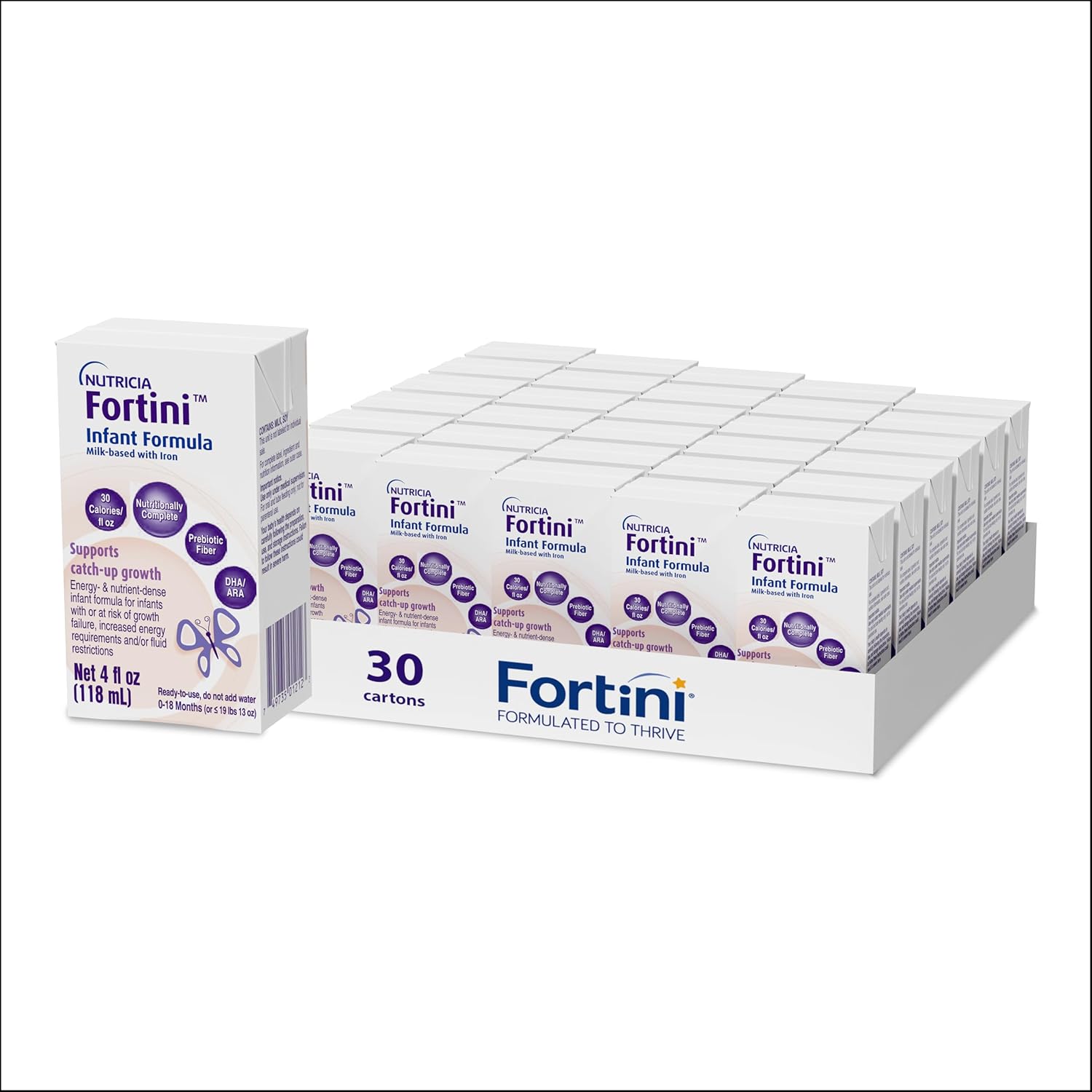Amazon.com: Nutricia Fortini Infant Formula - Milk-Based Baby Formula ...