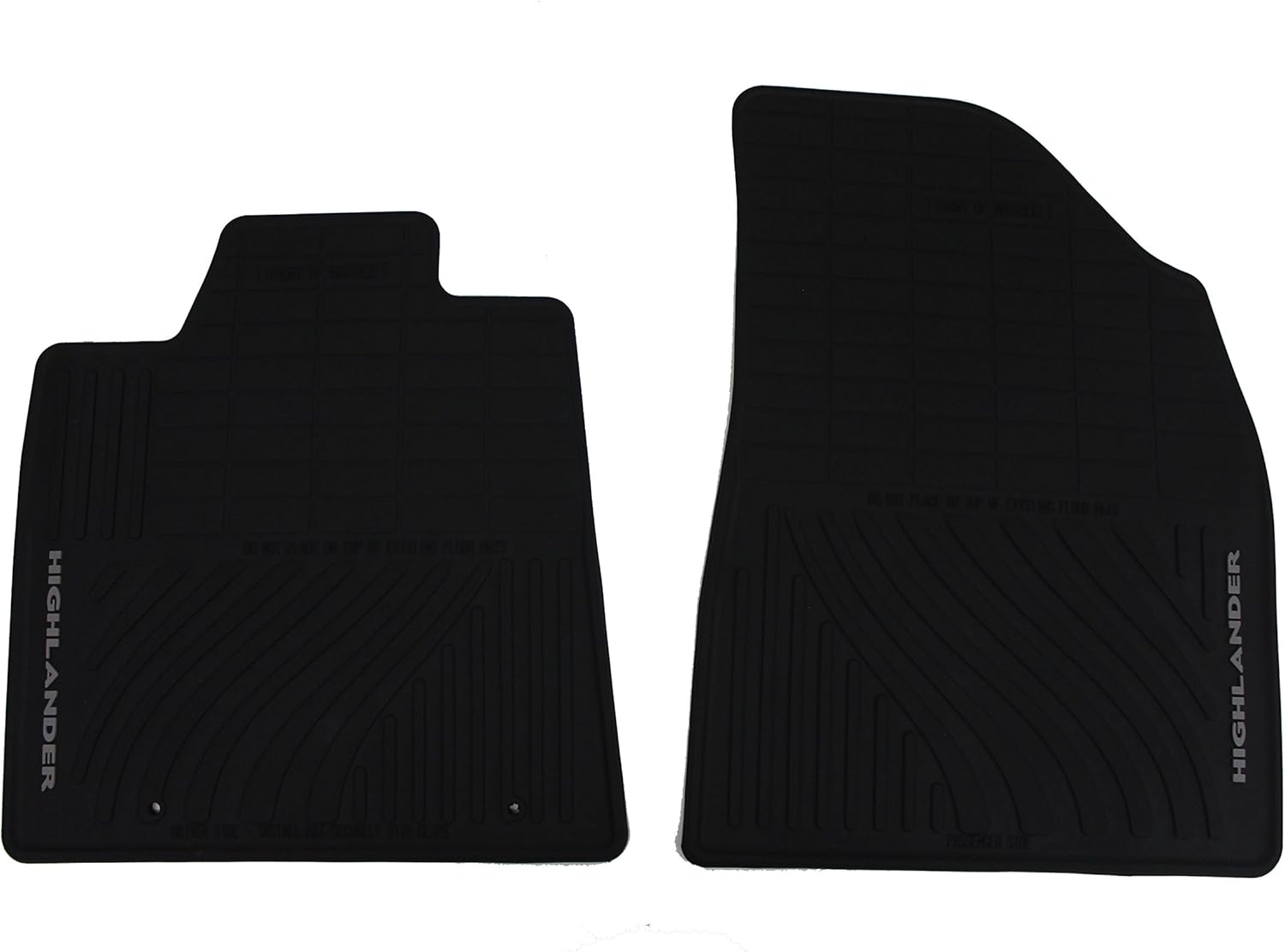 Amazon.com: Toyota Genuine 4 Piece All Weather Floor Mats : Automotive