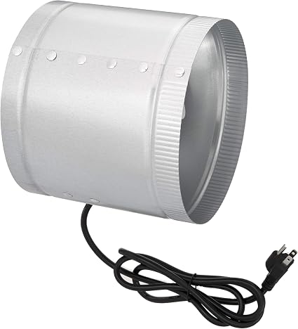 Amazon.com: Simple Deluxe 8 Inch Inline Fan 420 CFM, HVAC Booster ...