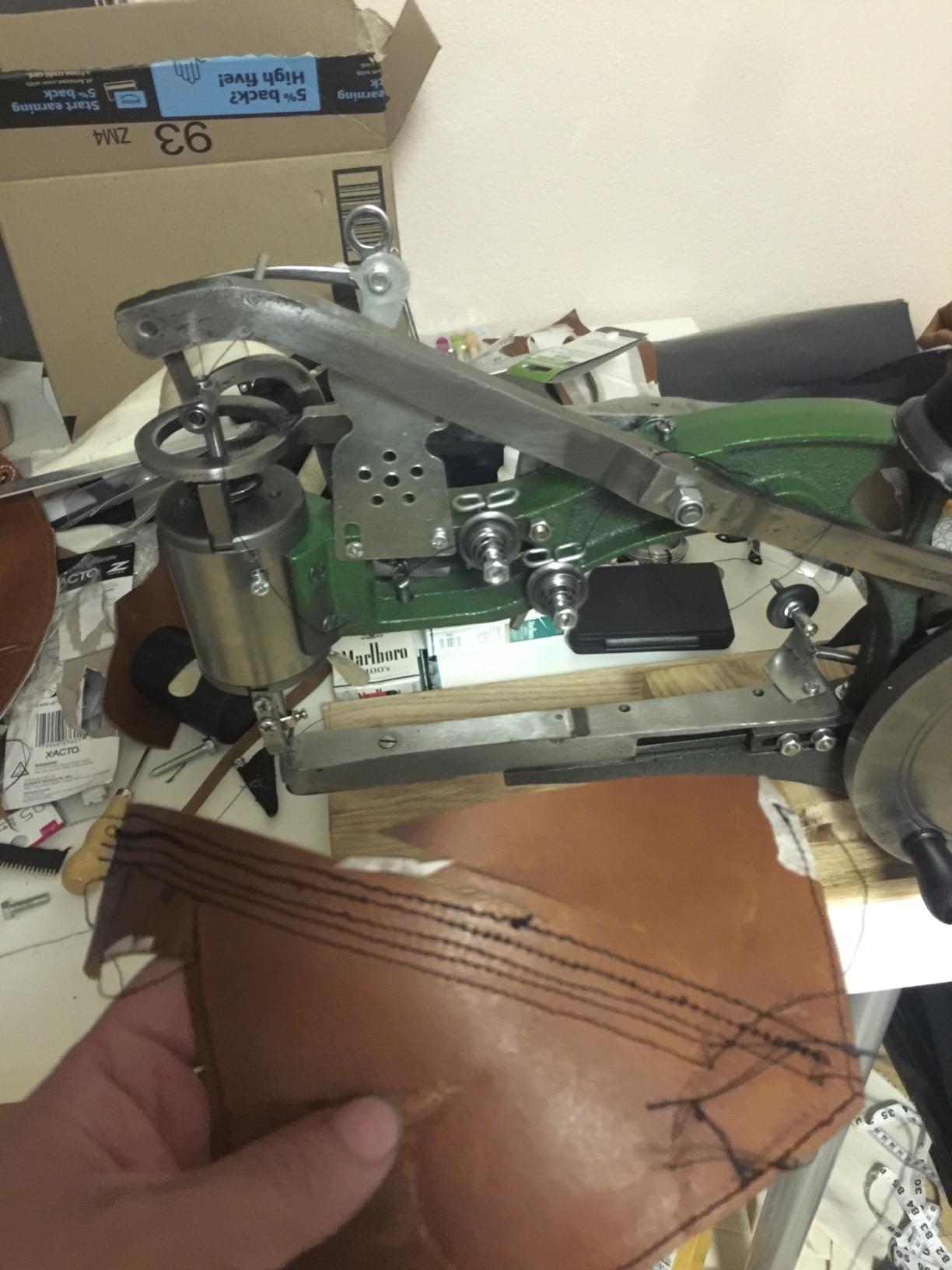 Amazon.com: FQTANJU Manual Shoe Mending Machine, Shoe Sewing Machine ...