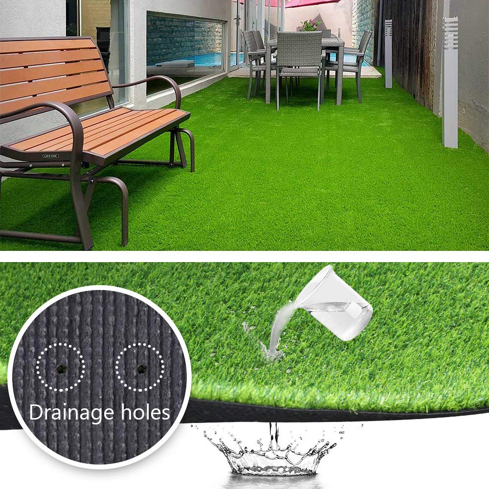 0.7inch Realistic Synthetic Artificial Grass Turf Pet Faux Grass Astro ...