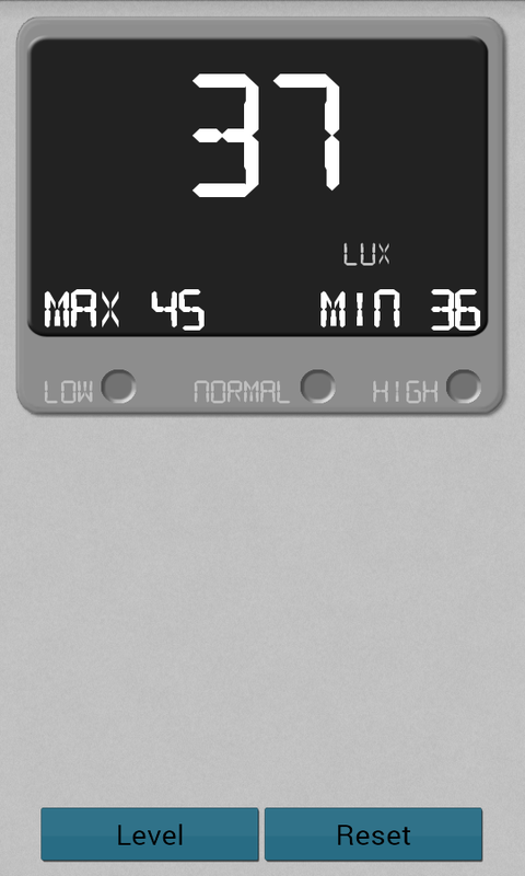 Aplicación LUX Meter Level Free en Amazon Appstore