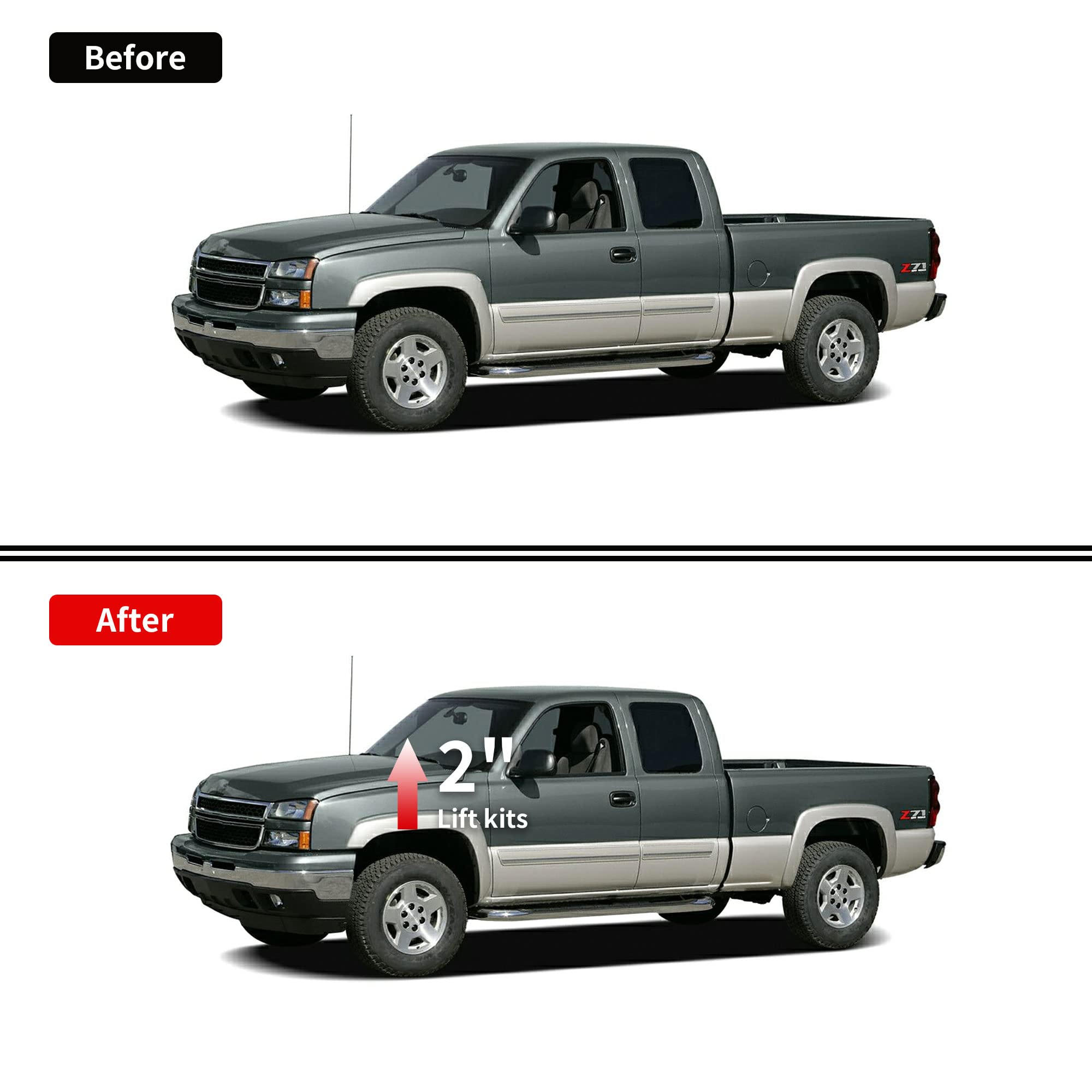 2000 Chevy Silverado Leveling Kit