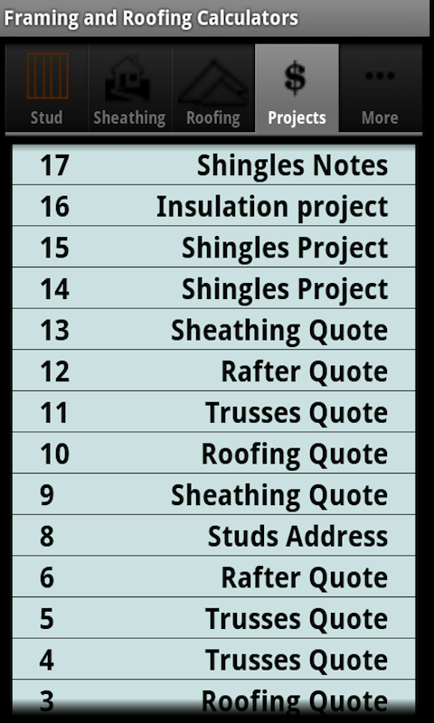 Framing & Roofing Calculator:Amazon.com:Appstore for Android