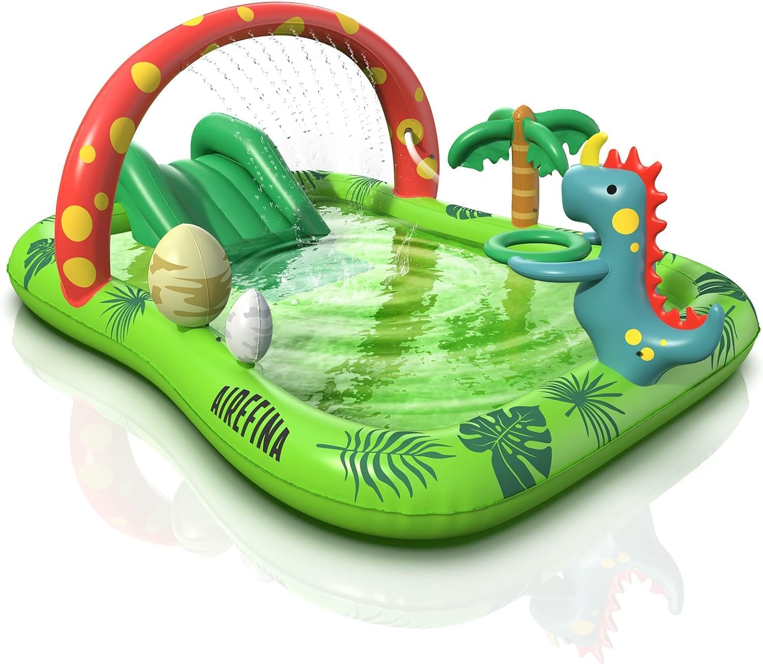 Amazon.com: Inflatable Play Center, Inflatable Octopus Spray Pool with ...